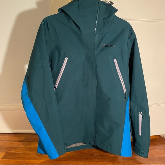 Marmot | Jackets & Coats | Forest Green Blue Marmot Shell Jacket | Poshmark